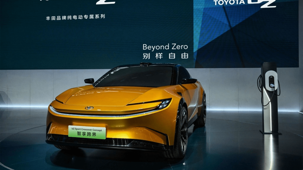 Toyota has announced two different models of electric cars for China ...