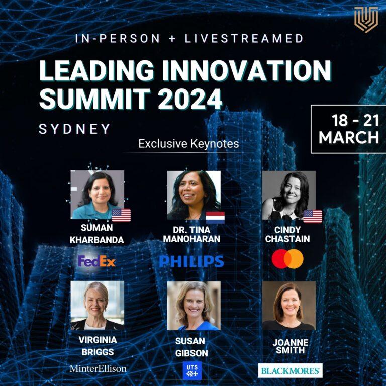 Leading Innovation Summit 2024: Driving the Future of Business ...