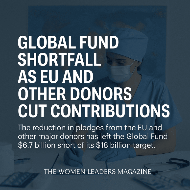 Global Fund Shortfall as EU and Other Donors Cut Contributions - The ...